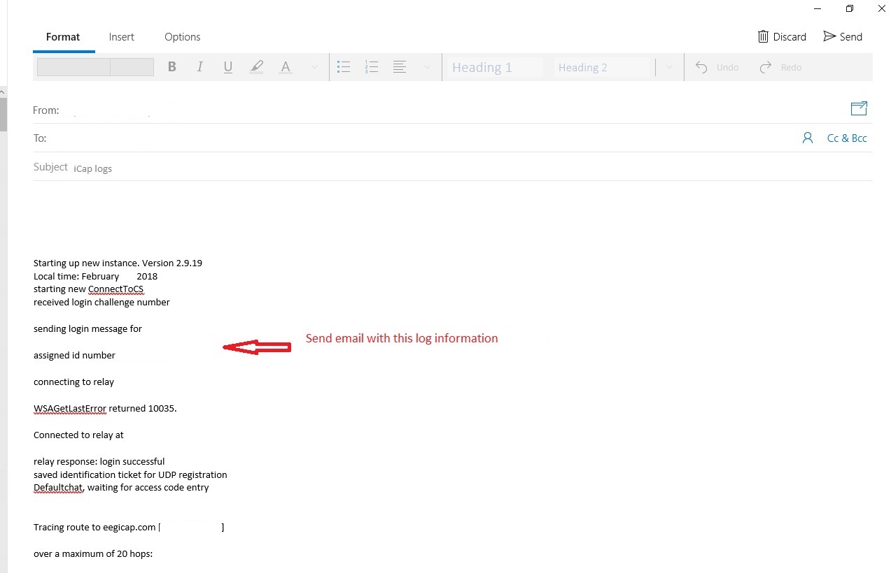 How to gather EEG iCap log – Broadcast Writer